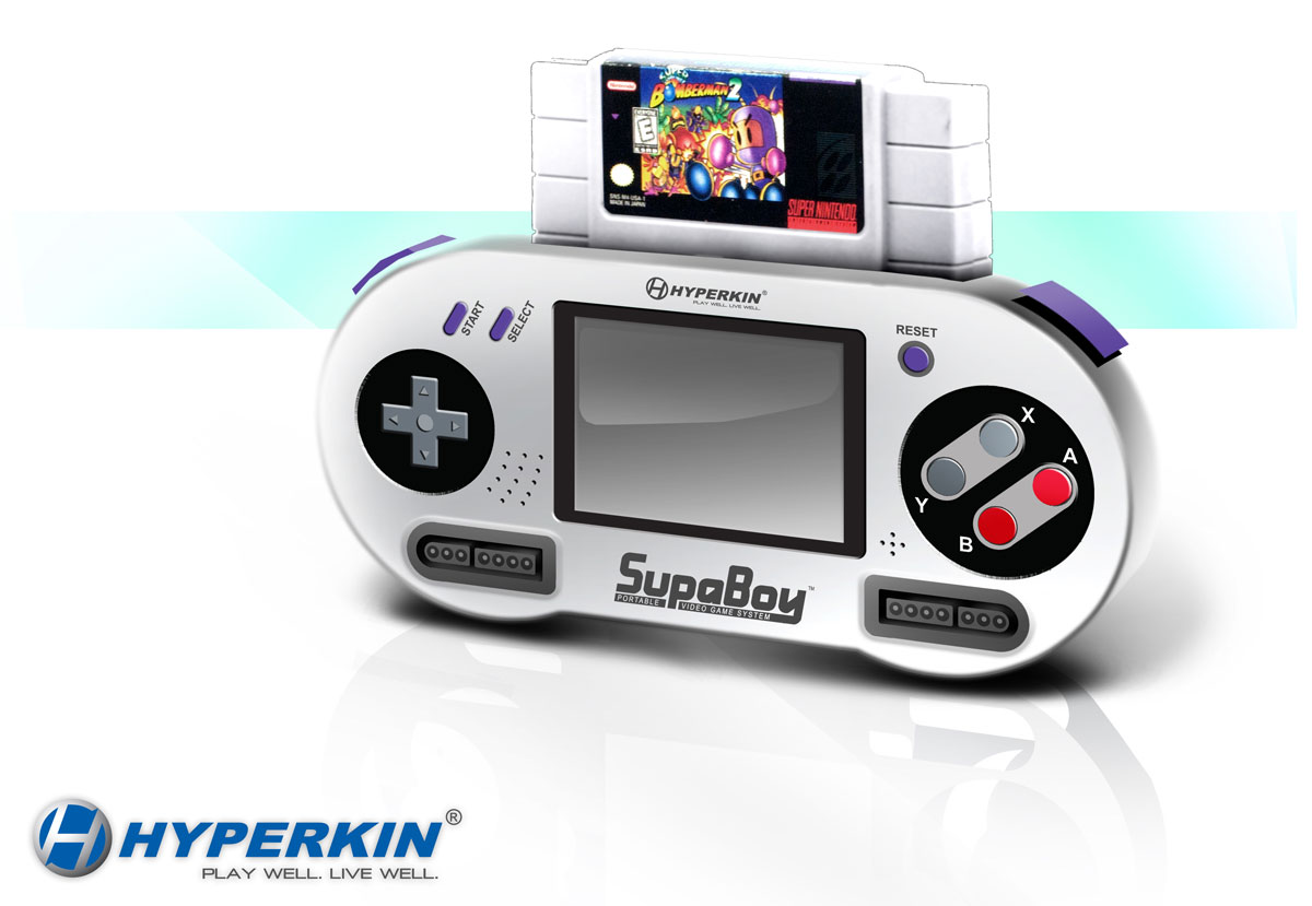 The SupaBoy! Hyperkin’s New Portable SNES Handheld – Video Game Museum ...